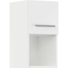 Klapph&auml;ngeschrank IMPULS K&Uuml;CHEN "Prag und Valencia", Breite/H&ouml;he: 30/57,9 cm", wei&szlig;, B:30cm H:57,9cm T:34,2cm, Dekorfolie, Holzwerkstoff, Schr&auml;nke, Klapph&auml;ngeschrank, vormontiert, mit Soft-Close, mit Klappt&uuml;r und offener Nische