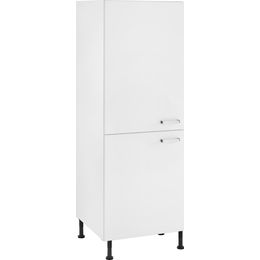 Seitenschrank Optifit "Parma", wei&szlig;, B:60cm H:176,6cm T:58,4cm, Holzwerkstoff, Schr&auml;nke, Seitenschrank, Breite 60 cm