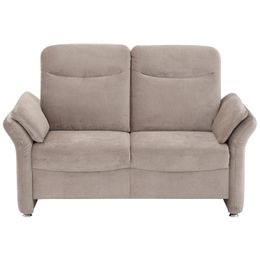 2-Sitzer Home Affaire "Tahoma", braun (savannah), B:169cm H:103cm T:89cm, Sofas, 2-Sitzer, mit Armteilverstellung, Federkern