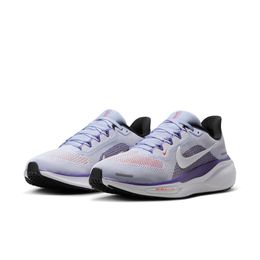 Laufschuh Nike "Pegasus 41", Damen, Gr. 37,5, lila (ghost, wei&szlig;, court lila, bright crimson), Textil, Schuhe Laufschuh