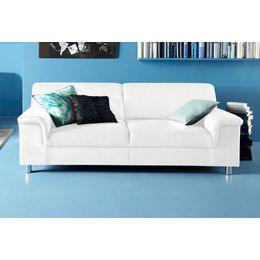 2,5-Sitzer Home Affaire "Jamie zeitlos elegant, klares Design, komfortabel", wei&szlig;, B:190cm H:72cm T:80cm, Sofas, 2 5-Sitzer
