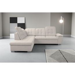 Ecksofa WERK2 "Bonny inkl. Kopfteilverstellung, Bettfunktion, Stauraum, Breite 265cm", natur, B:265cm H:103cm T:215cm, 100% Polyester, Sofas, Ecksofa, Komfortwunder mit Schlaffunktion, verstellbarem Kopfteil & Stauraum.