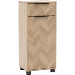 Midischrank Schildmeyer "Piazza, Breite 40,3 cm", eiche hell, B:40,3cm H:90,9cm T:34,7cm, FSC-zertifizierter Holzwerkstoff, Schr&auml;nke, Midischrank, Made in Germany