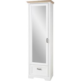Garderobenschrank Innostyle "Jasmin", braun (pinie hell), Schr&auml;nke, Garderobenschrank