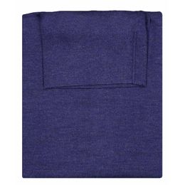 Rundhalspullover Ragman, Damen, Gr. 54, blau (blau, melange, 782), Strick, 100% Wolle, Pullover Rundhalspullover