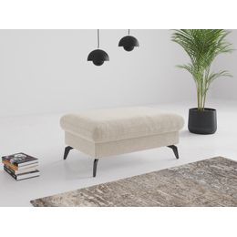 Sit & More Stauraumhocker SIT & MORE "Morris Jubi, B: 103 cm", beige (creme), B:103cm H:44cm T:69cm, 100% Polyester, Hocker, Stauraumhocker, mit Stauraum, individuell kombinierbar