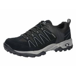 Br&uuml;tting Outdoorschuh BR&Uuml;TTING "Outdoorschuh Mount Pinos Low", Herren, Gr. 45, schwarz, Leder, Schuhe Outdoorschuh