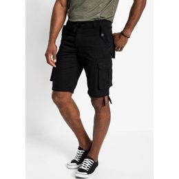 Bermudas Catamaran, Herren, Gr. 56, Normalgr&ouml;&szlig;en, schwarz, 98% Baumwolle, 2% Elasthan, unifarben, Hosen Bermudas