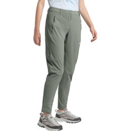 Funktionshose Jack Wolfskin "HIKEOUT PANTS W", Damen, Gr. 42, Normalgr&ouml;&szlig;en, gr&uuml;n (slate, gr&uuml;n), Obermaterial: 86% Polyamid, 14% sonstige Fasern. Futter: 100% Polyester, Hosen Funktionshose