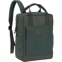 L&auml;ssig Wickelrucksack L&Auml;SSIG "Green Label, Vividal Backpack, dark olive", Baby, Gr. B/H/T: 29cm x 38cm x 14cm, gr&uuml;n (olive), Polyester, Polyurethane, Rucks&auml;cke Wickelrucksack
