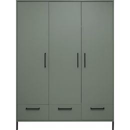 M&auml;usbacher Kleiderschrank M&Auml;USBACHER, wei&szlig;, neutral, B:148cm H:195cm T:51cm, Holzwerkstoff, Schr&auml;nke, Kleiderschrank, Kleiderschrank H&ouml;he 195" Breite "148"