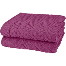 Handt&uuml;cher Ross "Sensual 9001", pink (fuchsia), B:50cm L:100cm, Frottier, Obermaterial: 100% Baumwolle, Handt&uuml;cher, Handt&uuml;cher, 100% Baumwolle