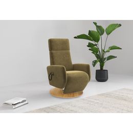 TV-Sessel Home Affaire "Rochelle, inkl. Kopfteilverstellung & 360 Drehfunktion", gr&uuml;n (olive), B:71cm H:110cm T:82cm, 100% Polyester, Sessel, TV-Sessel, TV-Sessel mit Drehfunktion 360 Grad