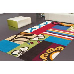 Teppich Arte Espina "Joy 4093", bunt (multi), B:140cm H:22mm L:200cm, Obermaterial: 100% Modacryl, Teppiche, Teppich, Sehr strapazierf&auml;hig, Fu&szlig;bodenheizungsgeeignet