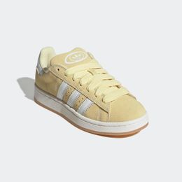 Sneaker adidas originals "CAMPUS 00S", Damen, Gr. 39, core wei&szlig;, almost gelb, core wei&szlig;, Leder, Schuhe Sneaker, Topseller