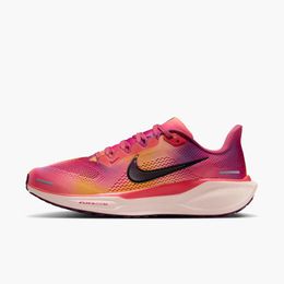 Laufschuh Nike "W AIR ZOOM PEGASUS 41 SE", Damen, Gr. 40, ember glow, bordeaux, washed coral, Synthetik, Textil, Schuhe Laufschuh