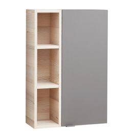 H&auml;ngeschrank SAPHIR "Quickset 394", grau (quarzgrau matt touch), B:45cm H:70cm T:20cm, Holzwerkstoff, Schr&auml;nke, H&auml;ngeschrank