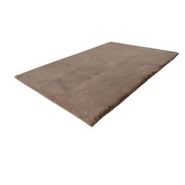 Badematte Kayoom "Rabbit Light", beige (dunkelbeige), H:22mm, Polyester, Badematten, Badematte, weiche Kaninchenfell Haptik, Badezimmer, Kinderzimmer, Schlafzimmer