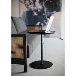 Couchtisch INNOVATION LIVING &trade; "Kiffa Tisch", schwarz (schwarz, schwarz, schwarz), B:45cm H:70cm, Tische, Couchtisch, stufenlos h&ouml;henverstellbar bis 70 cm