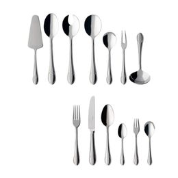 Villeroy & Boch Besteck-Set VILLEROY & BOCH "Tafelbesteck Mademoiselle 68er Set silber", silber, Essbesteck-Sets, Besteck-Set