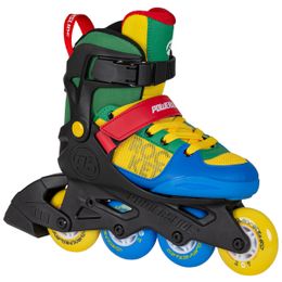 Inlineskates Powerslide "Rocket Motley adj." Gr. 37, bunt, Inlineskates_Rollschuhe, Kinder, 37/40 (bis 80 kg), Kunststoff, Inlineskates