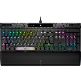 Corsair K70 MAX Gaming Tastatur - QWERTZ - Deutsch - Stahlgrau