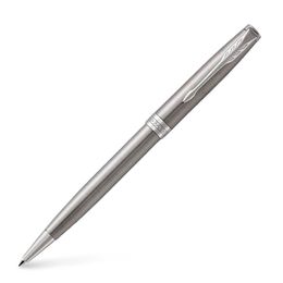 Parker Sonnet Kugelschreiber silber 0.6 mm Schreibfarbe: Schwarz