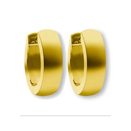Paar Creolen ONE ELEMENT "Ohrringe Creolen aus 585 Gelbgold &Oslash; 12,0 x 4,0 mm", gold, Ohrringe, Damen, Gelbgold 585, Paar Creolen