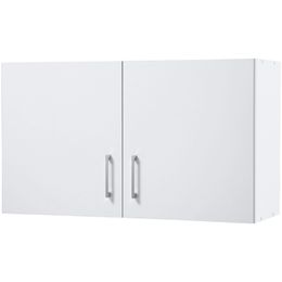 H&auml;ngeschrank KOCHSTATION "KS-Paris", wei&szlig; (wei&szlig;, wei&szlig;), B:100cm H:57cm T:34cm, Schr&auml;nke, H&auml;ngeschrank, Breite 100 cm
