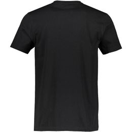 V-Shirt Lerros, Herren, Gr. S, schwarz, Single Jersey, Obermaterial: 100% Baumwolle, unifarben, regular fit h&uuml;ftbedeckend, V-Ausschnitt, Shirts V-Shirt, unifarben, 2-er Pack V-Shirt