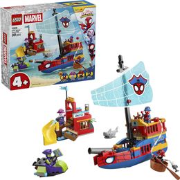 Konstruktionsspielsteine Lego "Piratenschiff von Spideys Team (11208), Lego Spidey", bunt, Spielbausteine, Kinder, Kunststoff, Konstruktionsspielsteine, Made in Europe