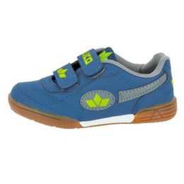 Indoorschuh Lico "Sportschuh Bernie V", M&auml;dchen, Gr. 33, blau, Synthetik, Schuhe Indoorschuh