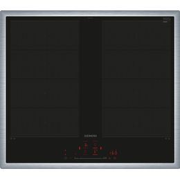 Siemens Induktions-Kochfeld "EX645HXC1E", schwarz, B:58,3cm H:5,5cm T:51,3cm, Kochfelder, varioInduktions-Funktion f&uuml;r flexibles Kochen auf 4 Kochzonen, Induktions-Kochfeld