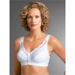 B&uuml;gelloser BH Swegmark of Sweden, Damen, Gr. 95, Cup B, wei&szlig;, 55% Polyester, 45% Baumwolle, BHs B&uuml;gelloser BH