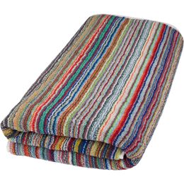 Saunatuch Ross "Missoni-Serie", blau, bunt, B:75cm L:200cm, Frottier, Baumwolle, Handt&uuml;cher, Saunatuch, aus feinster Baumwolle, dezente Streifen, Multifarben