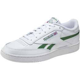 Sneaker Reebok CLASSIC "Club C Revenge", Herren, Gr. 37,5, gr&uuml;n (wei&szlig;, gr&uuml;n), Leder, Schuhe Sneaker