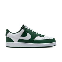Sneaker Nike Sportswear "COURT VISION LO", Herren, Gr. 41, fir, wei&szlig;, Synthetik, Schuhe Sneaker, Design auf den Spuren des Air Force 1