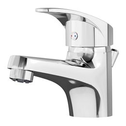 Waschtischarmatur Stiebel Eltron "MAE-W", silber (verchromt), B:17cm H:9cm T:21cm, Armaturen, Waschtischarmatur, drucklos, f&uuml;r Mini Durchlauferhitzer/Untertischboiler 5 l Niederdruck