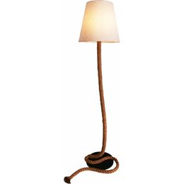 N&auml;ve N&Auml;VE Stehlampe "Rope", beige (natur), 1, &Oslash; 40cm H: 164cm, Leuchten, Stehlampe