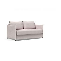 3-Sitzer INNOVATION LIVING &trade; "Luoma, gro&szlig;e Liegefl&auml;che, Schlafsofa", beige (sand), B:150cm H:73cm T:92cm, Sofas, 3-Sitzer, Multifunktionssofa mit schmalen Armlehnen, Kontrastn&auml;hen, Bettfunktion