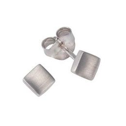Paar Ohrstecker Firetti "Schmuck Geschenk Silber 925 Ohrschmuck Viereck Quadrat", silber (silberfarben), Ohrringe, Damen, Silber 925 (Sterlingsilber), Paar Ohrstecker