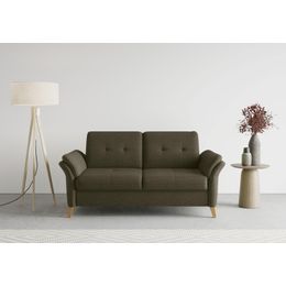Sit & More 3-Sitzer SIT & MORE "G&ouml;teborg", gr&uuml;n (khaki), B:191cm H:90cm T:102cm, Sofas, 3-Sitzer, inklusive Sitztiefenverstellung und Federkern