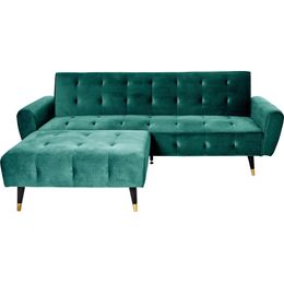 3-Sitzer Jahnke "CHILLAX DREAM", opal gr&uuml;n, B:213cm H:83cm, Sofas, 3-Sitzer