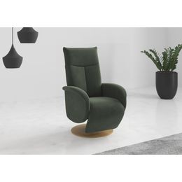 TV-Sessel Home Affaire "Glendale", jungle, B:75cm H:112cm T:82cm, 90% Polyester, 10% Polyamid, Sessel, TV-Sessel, wahlweise mit Aufstehhilfe, 2 Motoren und Akku