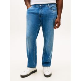 Tommy Hilfiger Big & Tall Gerade Jeans "BT-MADISON", Herren, Gr. 40, L&auml;nge 36, whily blau, Denim/Jeans, Obermaterial: 99% Baumwolle, 1% Elasthan, TOMMY HILFIGER BIG & TALL, regular fit, Jeans Gerade Jeans, mit Fade-Effekten, regular fit, gerades Bein, Gro&szlig;e Gr&ouml;&szlig;en