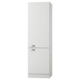 Seitenschrank Optifit "Agos", wei&szlig;, B:60cm H:206,8cm T:57,1cm, Holzwerkstoff, Schr&auml;nke, Seitenschrank