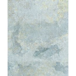 Vliestapete Komar "Digitaldruck Vlies - Jaunty Jewels - Gr&ouml;&szlig;e 200 x 250 cm", blau (blau, gr&uuml;n), B:200m L:250m, Vlies, Tapeten, Vliestapete, Wohnzimmer, Schlafzimmer