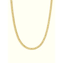 Collier Lady, gold (gelbgold 375), Halsketten, Damen, 50, Metall, L: 50, Collier