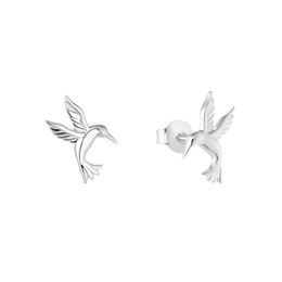 Paar Ohrstecker Amor "Kolibri", silber (silberfarben), Ohrringe, Damen, Silber 925 (Sterlingsilber), Paar Ohrstecker