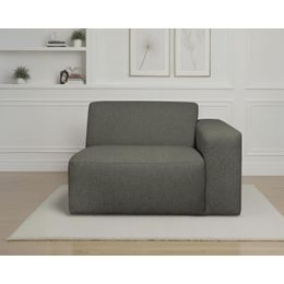 Sofaelement OTTO HOME "Koa, Sofamodul, passend zur Serie KOA", gr&uuml;n (khaki), B:114cm H:73cm T:98cm, 62% Polypropylen, 32% Polyester, Polsterelemente, Sofaelement, in Webstoff, weicher Lounge-Sitzkomfort